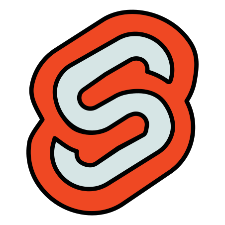 Svelte icon in Doodle Style