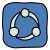 ShareIt icon in Doodle Style