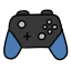 Nintendo Switch Pro Controller icon in Doodle Style