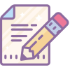 Edit File icon in Cute Color Style
