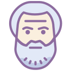 Aristotle icon in Cute Color Style