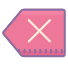 Clear Symbol icon in Cute Color Style