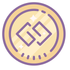 GG icon in Cute Color Style