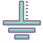 Ground Symbol icon in Cute Color Style