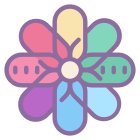 iOS Photos icon in Cute Color Style