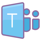 Microsoft Teams icon in Cute Color Style