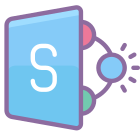 Microsoft SharePoint icon in Cute Color Style