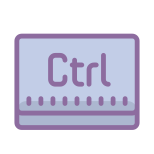 Ctrl icon in Cute Color Style