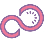 Fujitsu icon in Cute Color Style