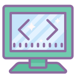 Google Code icon in Cute Color Style