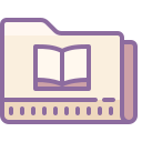 Favorite Folder icon in Cute Color Style