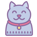 Cat icons in All style for graphic & UI design