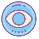 CBS icon in Cute Outline Style