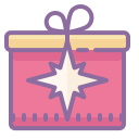 Box icons in Cute Color style for graphic & UI design