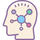 Mind Map icon in Blue UI Style