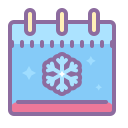 Friday icon in Cute Color Style