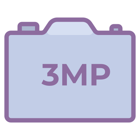 3mp icon in Cute Color Style