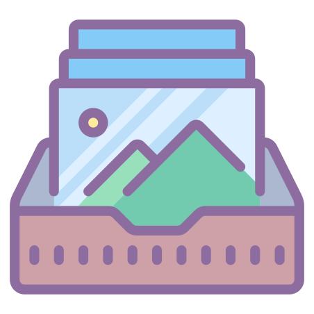 Collectibles icon in Cute Color Style