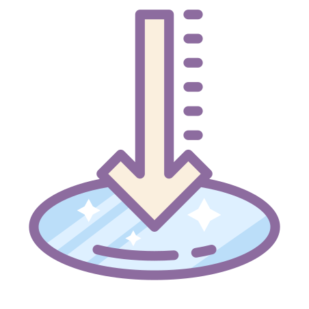 Entering Geo Fence icon in Cute Color Style