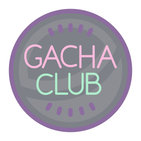 Gacha Club icon in Cute Color Style