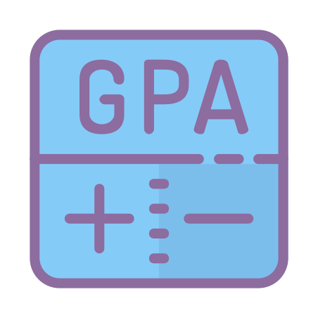 Gpa Calculator icon in Cute Color Style