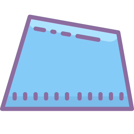 Irregular Quadrilateral icon in Cute Color Style