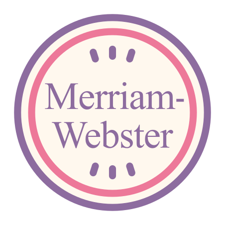 Merriam Webster Dictionary icon in Cute Color Style