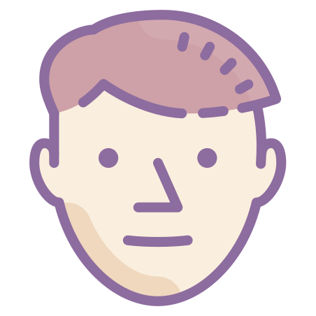 Npc Face icon in Cute Color Style