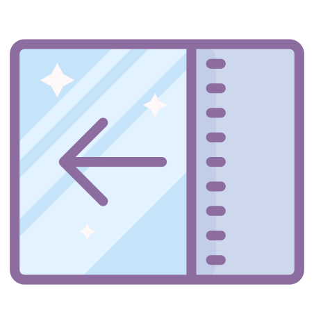 Open Pane icon in Cute Color Style