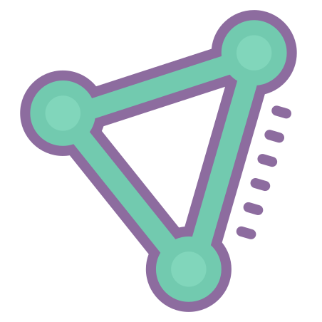 Proton Vpn icon in Cute Color Style