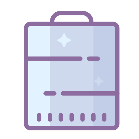 Tiffin icon in Cute Color Style