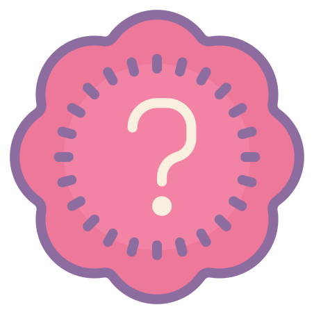 Unverified Account icon in Cute Color Style
