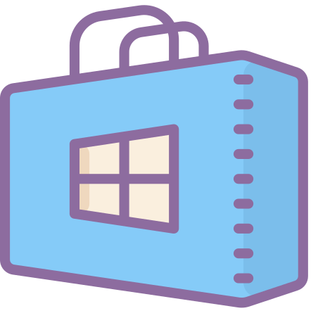 Windows 10 Store icon in Cute Color Style