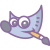 GIMP icon in Cute Color Style
