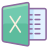 Microsoft Excel icon in Cute Color Style