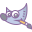 GIMP icon in Cute Color Style