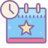 Event Accepted Tentatively icon in Cute Color Style