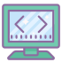Google Code icon in Cute Color Style