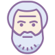 Aristotle icon in Cute Color Style