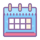 Friday icon in Cute Color Style