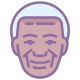 Nelson Mandela icon in Cute Color Style