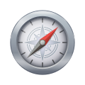 Compass icon in Emoji Style