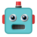 Robot Emoji icon in Emoji Style