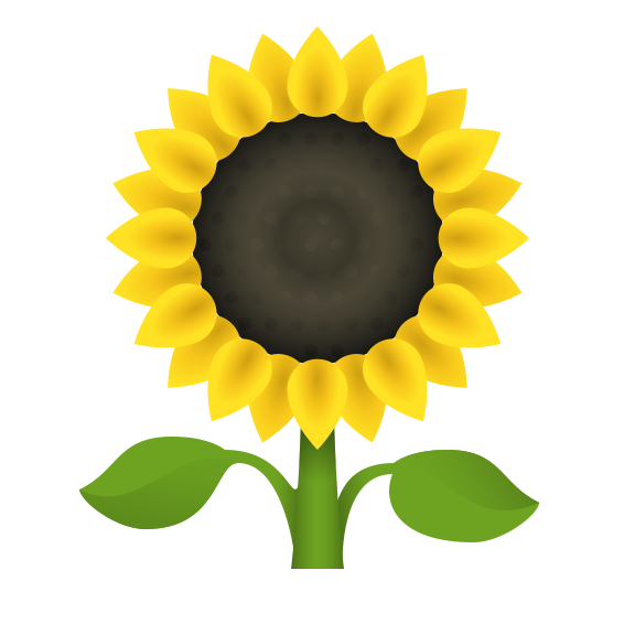 Sunflower Emoji Png | Best Flower Site
