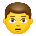 Boy icon in Emoji Style