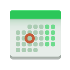 Calendar icon in Emoji Style