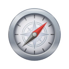 Compass icon in Emoji Style