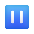 Pause Button icon in Emoji Style