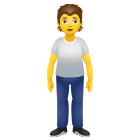 Person Standing icon in Emoji Style