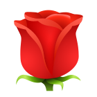 Rose icon in Emoji Style